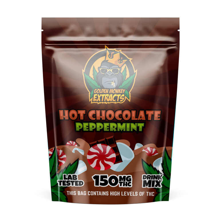 Golden Monkey Extracts - 150mg THC Hot Chocolate Drink Mix - Order Bud ...