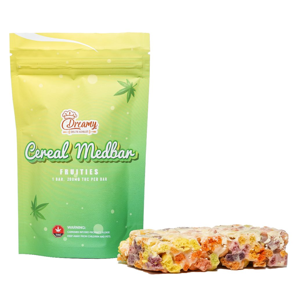 Dreamy Delite Edibles - Fruities Cereal Medbars - Order Bud Online